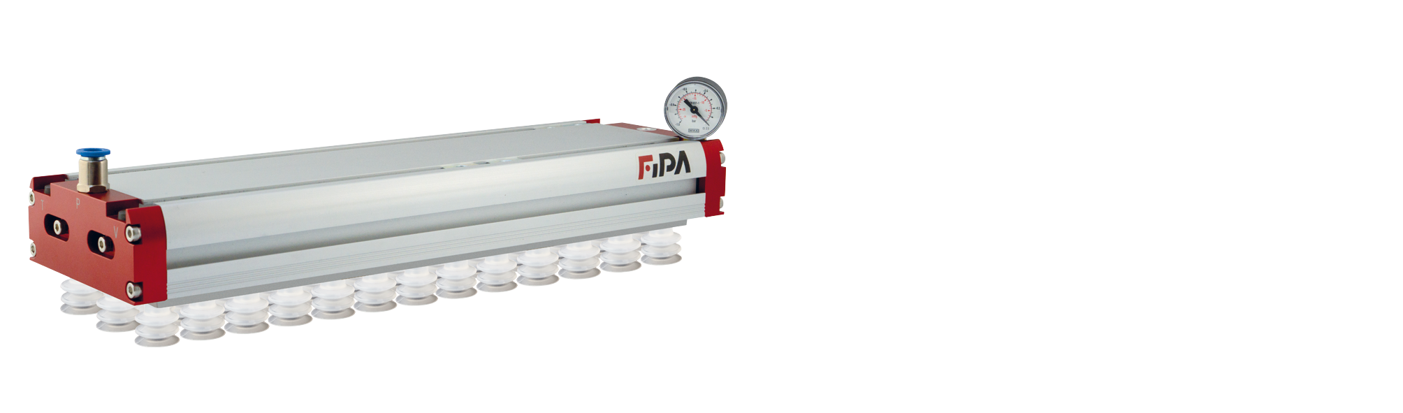 Area gripper with plug-in vacuum cups diameter 20 mm • FIPA