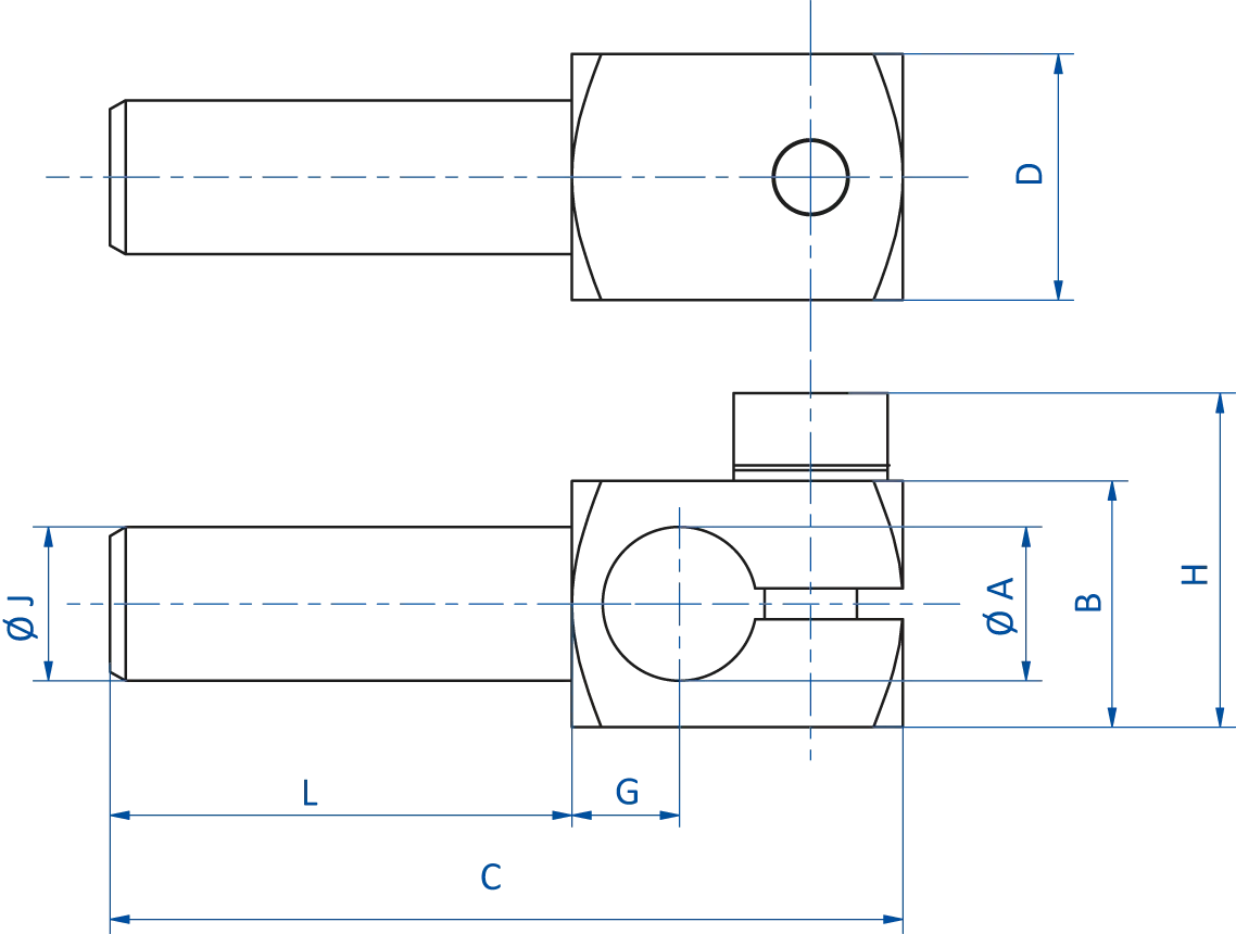 Angle arms – rigid • FIPA