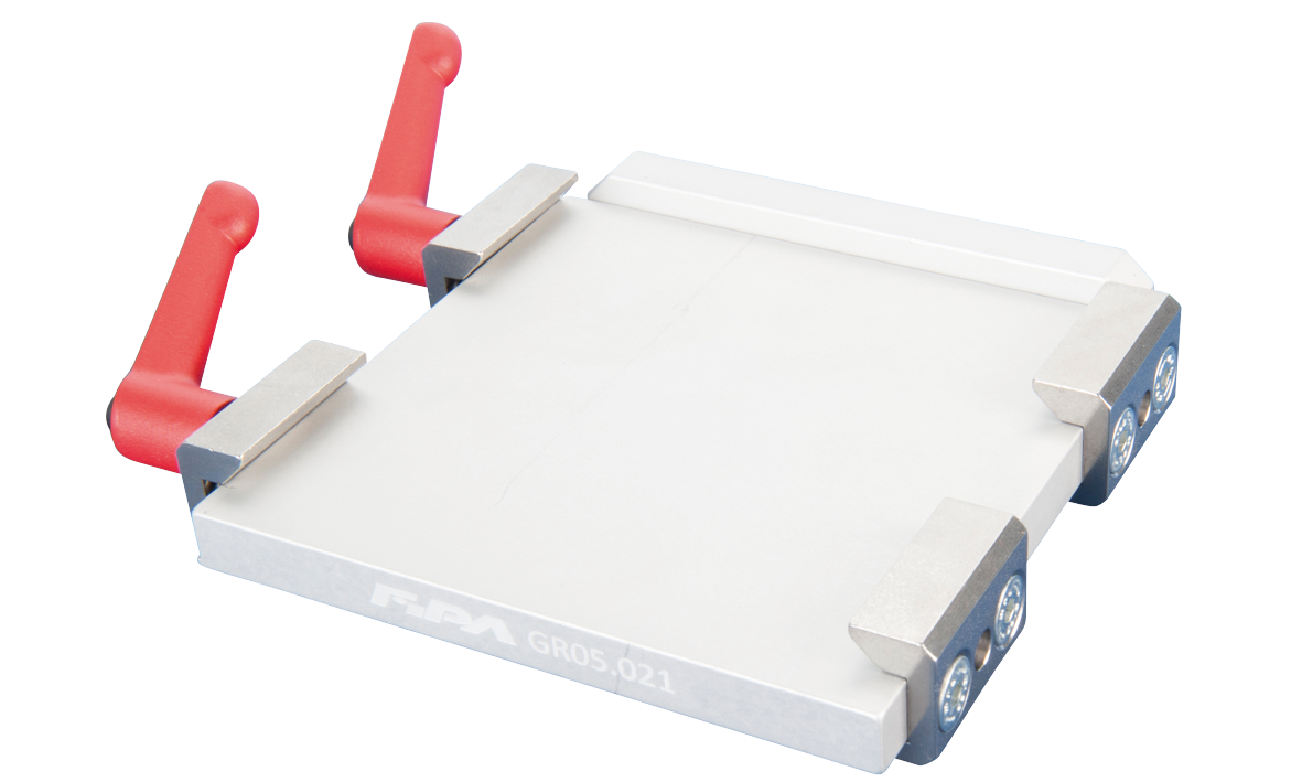 Quick-change systems – square, robot side, without fittings • FIPA